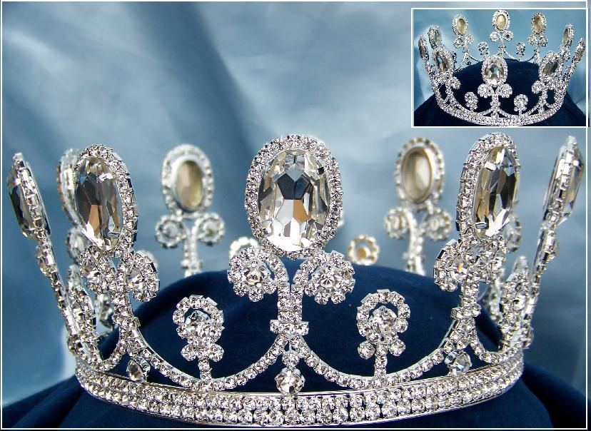 Duchess Imperial Rhinestone Crown tiara – CrownDesigners