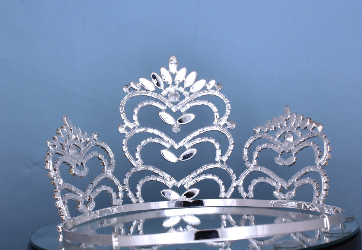 Rhinestone Queen Bridal Princess Rhinestone Crown Tiara – CrownDesigners